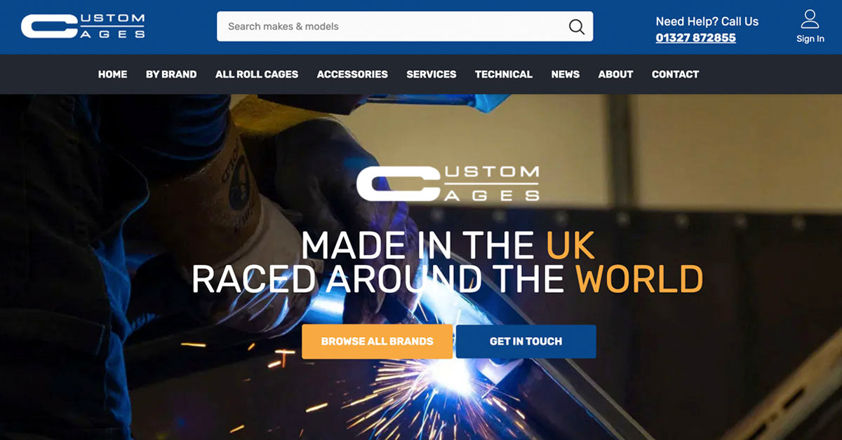 Professional Motorsport Roll Cages UK & Europe | Custom Cages